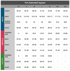 Port Authority® Plaid Flannel Shirt Size Chart - gemcorehealth.com